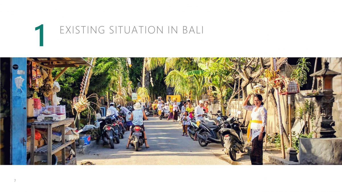 BALI RAILWAY OPPORTUNITIES PROJECT – DINAS PERHUBUNGAN PROVINSI BALI
