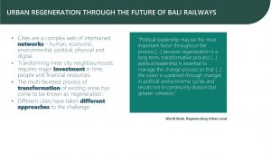 BALI RAILWAY OPPORTUNITIES PROJECT – DINAS PERHUBUNGAN PROVINSI BALI